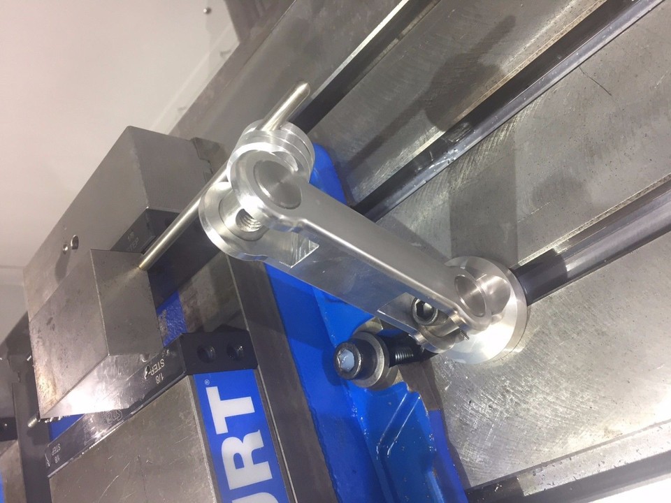Vise Stop 5 Axis movement mill work stop part locator- HAAS OKUMA MAZAK ...