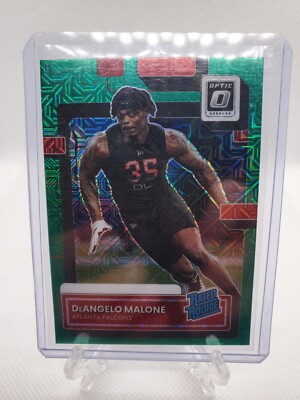 2022 Panini Donruss - Rated Rookie Optic Green Velocity #P-386 DeAngelo ...