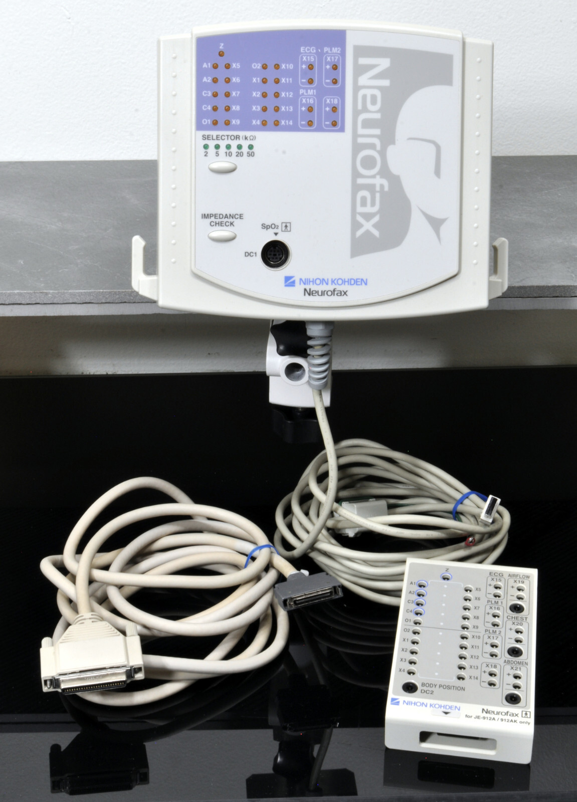 Nihon Kohden PSG Polysomnography EEG Polysmith V8 with desk clamp | eBay