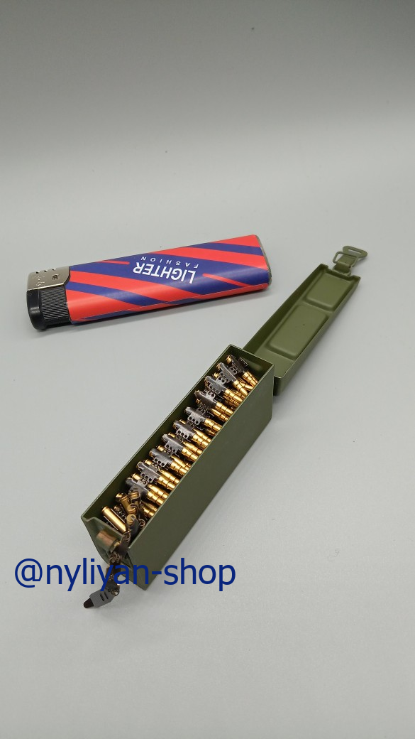 MOETOYS P005 1/6 WWII German MG42 MG34 Metal Machine Bullets Chain For ...