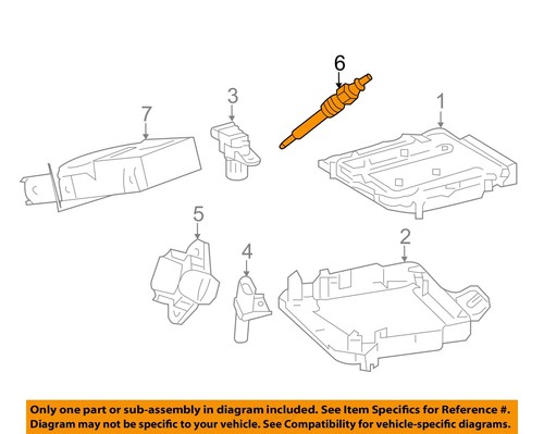 CHRYSLER OEM 07-09 Grand Cherokee Ignition System-Glow Plug 68102087AA ...