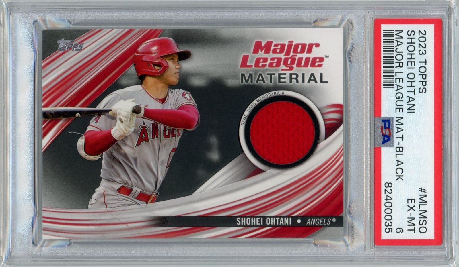 2023 Topps Series 1 - Major League Material Black #MLM-SO Shohei Ohtani ...