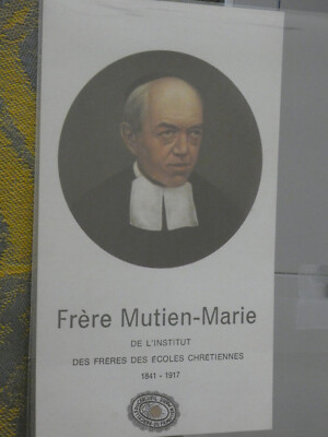 image pieuse frere mutien marie 1841 1917 avec relique parcelle ...