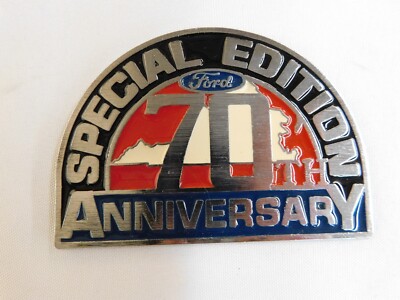 NOS OEM Ford 1973 Virginia Truck Plant 70th Anniversary Emblem Badge ...