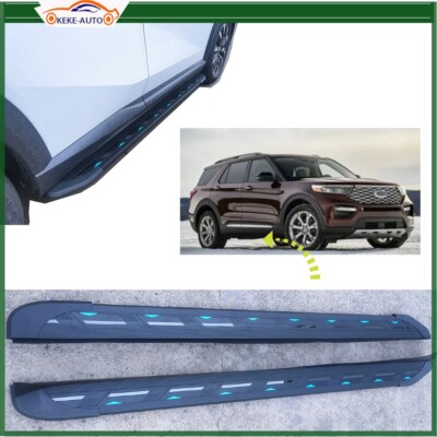 Running Boards Side Steps Pedals Nerf Bar Fits for ALL NEW Ford ...