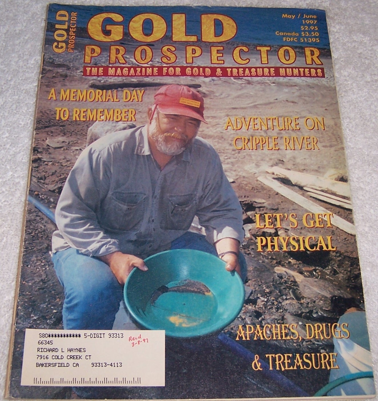 Gold Prospector Magazine May/June 1997 Apaches Drugs Treasure | eBay