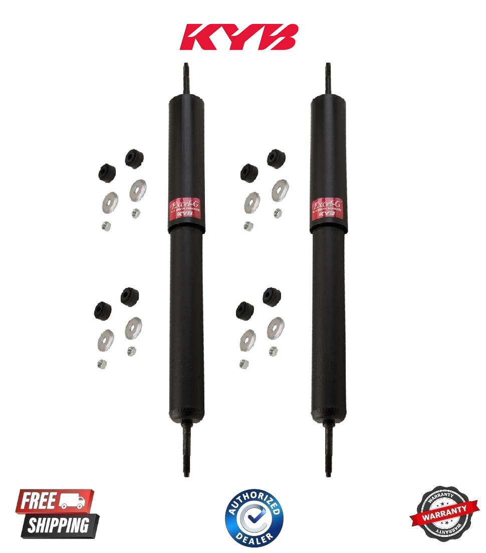 2 Rear Suspension Shock Absorber KYB 343219 For Edsel Ford Jaguar ...
