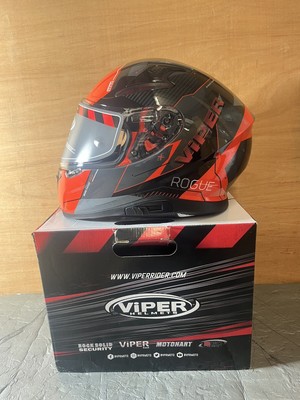 FULL FACE CRASH HELMET MOTORBIKE VIPER RSV95 MOTORCYCLE RACING HELMET ...