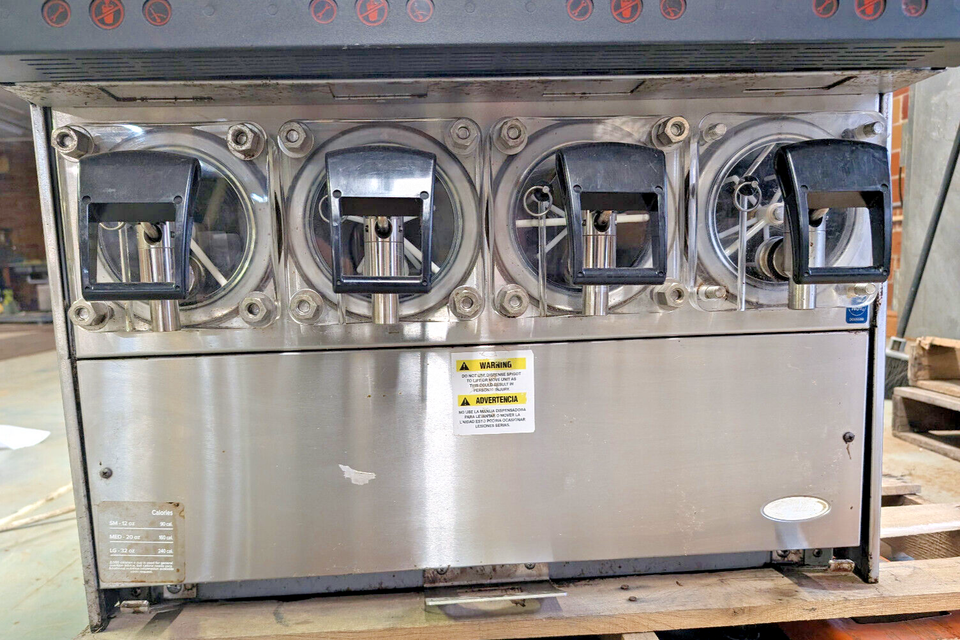 Cornelius Viper 4 Frozen Drink Machine, Four Flavor Barrels, Slushie ...