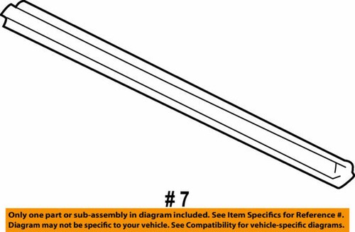 75531-60030 Toyota Moulding, windshield, outer upper 7553160030, New ...