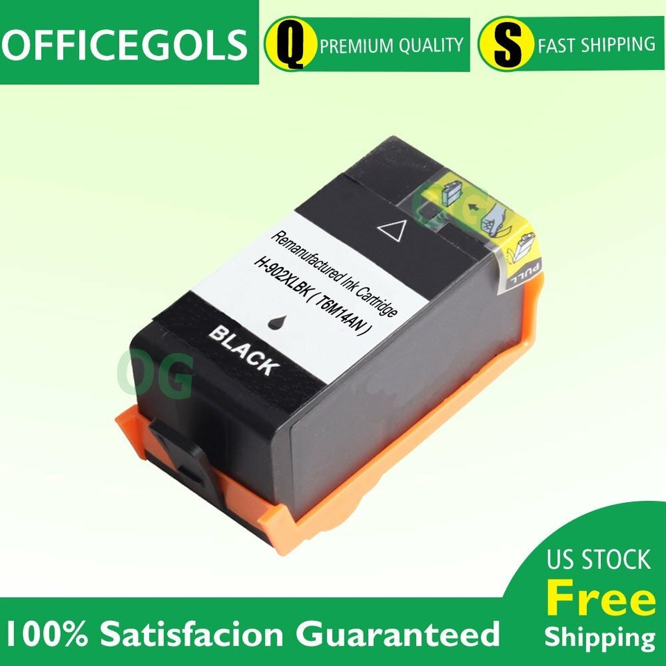 902XL Ink Cartridge Pack for HP Officejet Pro 6960 6962 6968 6970 6975 ...