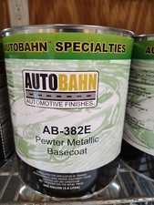 Ab-382e Autobahn Basecoat Single Gallon GM Pewter Metalic Restoration ...