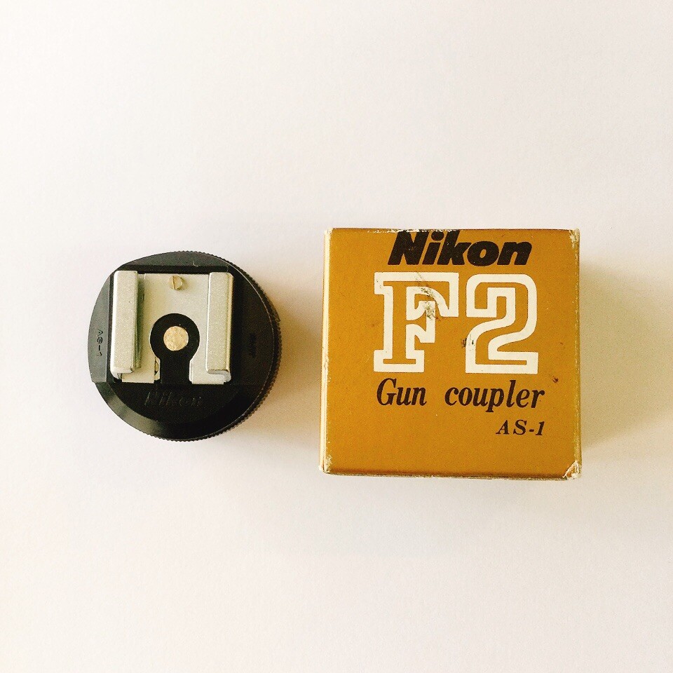 Nikon F2 Gun Coupler AS-1 Flash Unit for F2 Film Camera English ...