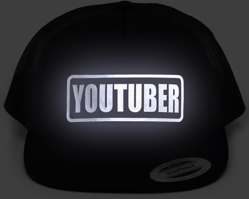 Youtuber Hat, baseball caps, reflective imprint. | eBay