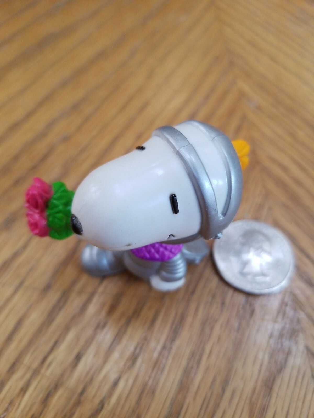 VINTAGE 90's Snoopy PVC Figure Whitman's Peanuts Knight in Shining ...