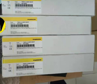 1pcs TURCK TBEN-L5-8DIP-8DOP Compact Ethernet Multiprotocol I/O Module ...