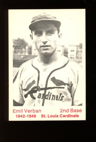 1975 TCMA 1942-1946 St. Louis Cardinals Emil Verban | eBay
