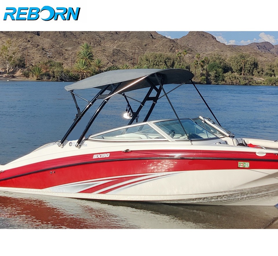 Black Reborn Launch Forward-facing Wakeboard Tower Fast Install & Fold ...