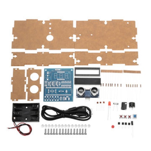 DIY Ultrasonic Ranging Module Radar Alarm Kit Based on 51 Single Chip ...