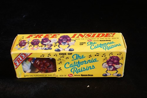 Vintage In Box 1989 California Raisins Post Raisin Bran Rare | eBay