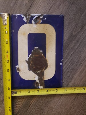 Great Northern Railroad Porcelain Mile Marker Boards | eBay