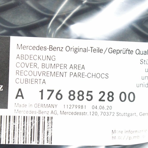 NEW MERCEDES-BENZ A-CLASS W176 FRONT BUMPER RIGHT GRILLE A1768852800 | eBay
