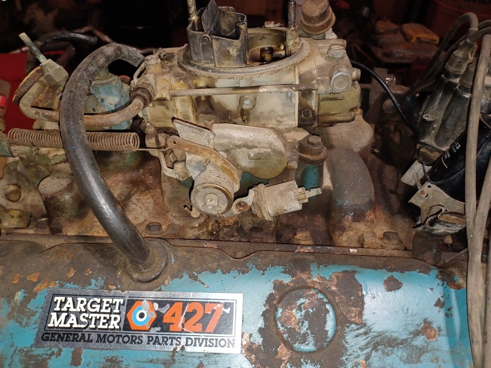 Vintage Chevrolet Chevy GMC 427 Tall Deck Engine | eBay