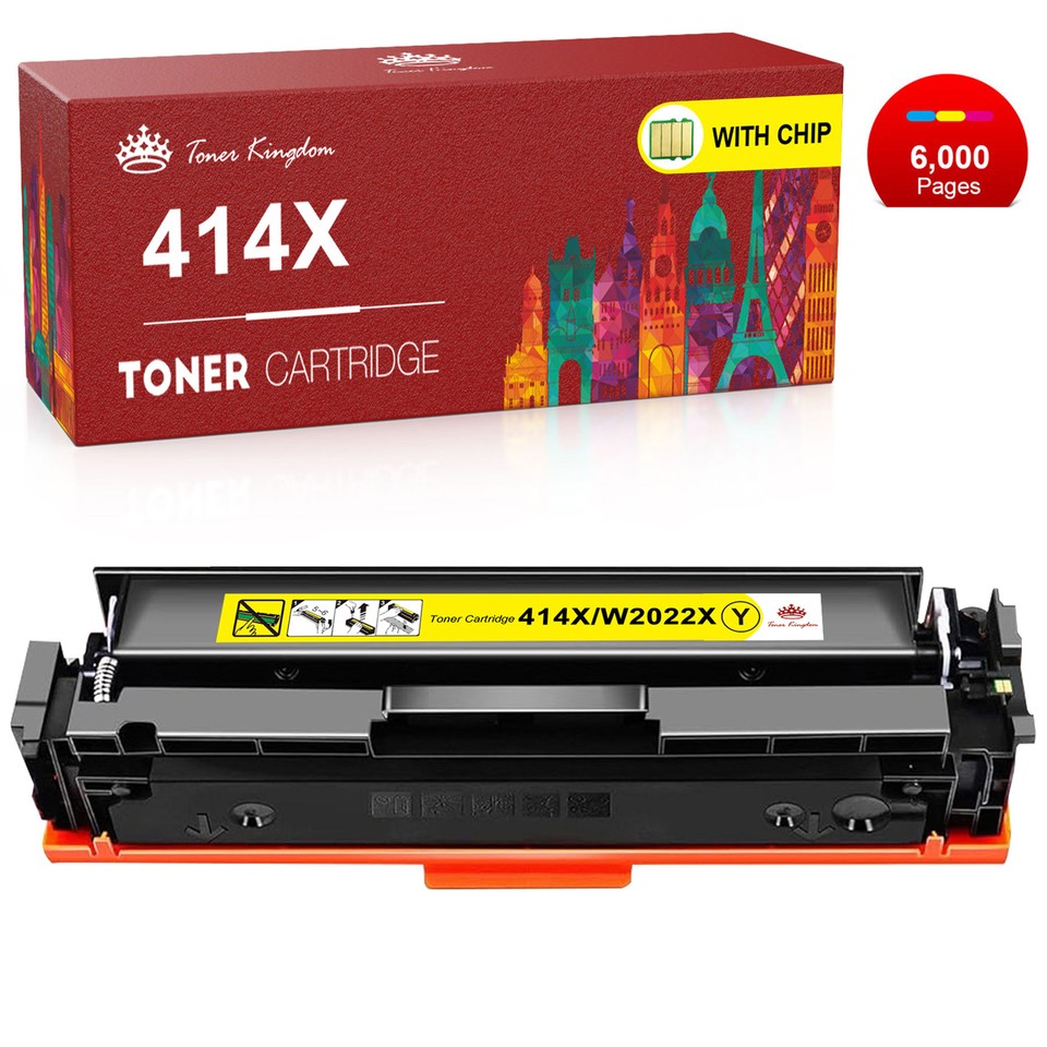 WITH CHIP W2020A W2020X Toner for HP 414A 414X Laserjet M454 M479fdw ...