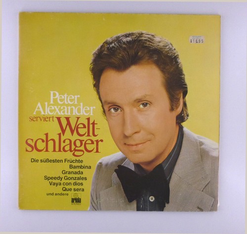 12" LP - Peter Alexander - Peter Alexander Servito Weltschlager - O873 ...