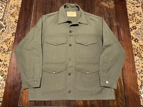 Filson Forestry Cloth Wool Cruiser Jacket Rare Vintage 50s 1930s 1940s ...