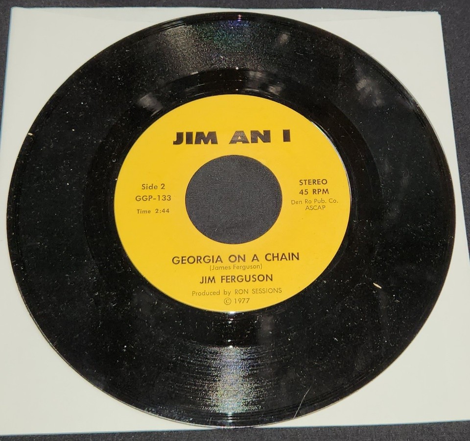 JIM FERGUSON MUDDY ROAD'S/GEORGIA ON A CHAIN 1977 JIM AN I GLP-133 ...