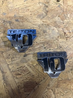05-11 Triton V10 Emblem Badge Super Duty Fender Tailgate OEM | eBay