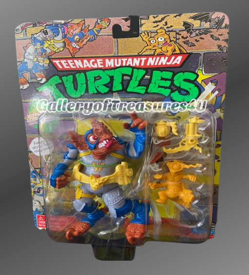 Retro Teenage Mutant Ninja Turtles Classic Scale Tails Chrome Dome ...