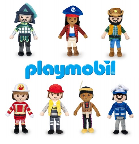 Official Playmobil Characters 33cm / 12 inch Plush Super Soft Toy ...