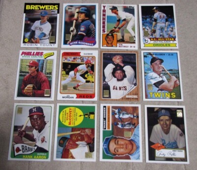 2001 Topps Through the Years Reprints Baseball Inserts (Pick Choose ...