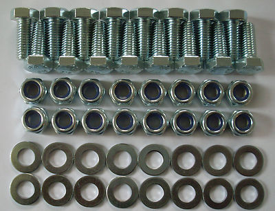 TRAILER SUSPENSION UNITS KIT FITS PEAK 8 HOLE FIXING 16 X M8 BOLTS/NUTS ...