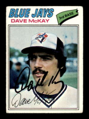 1977 Topps #377 Dave McKay AUTOGRAPHED!!! Blue Jays 235075 | eBay