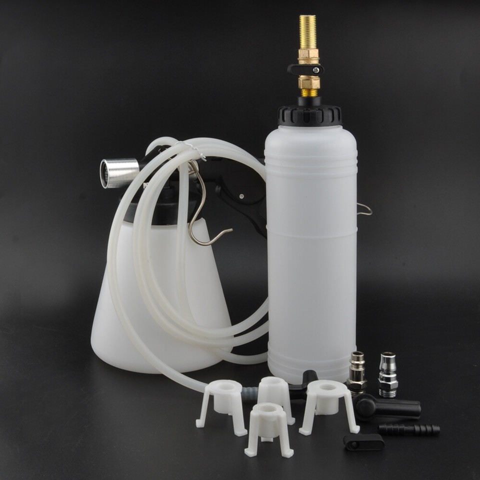 Pneumatic Brake Fluid Bleeder Pump Kit Car Air Extractor Oil Bleeding ...