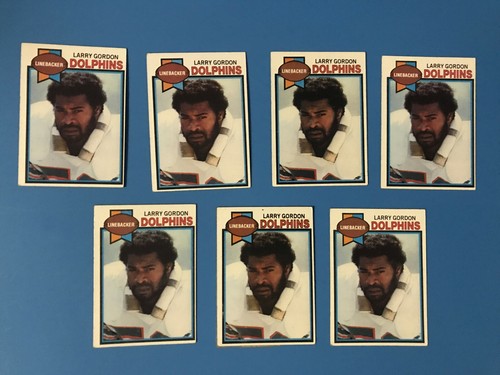 1979 Topps Football #466 Larry Gordon Miami Dolphins - 7 cards | eBay