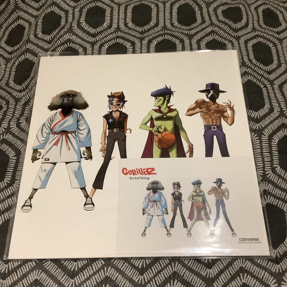 Gorillaz-Do Ya Thing 10” Vinyl/Postcard Record Store Day 2012 Rare ...