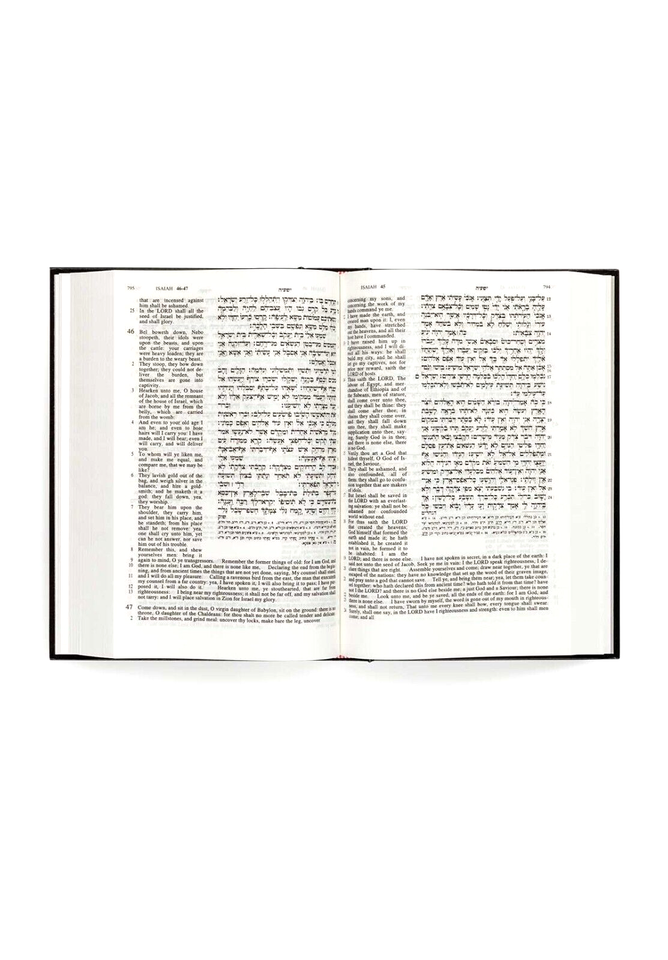 TANAKH JEWISH HOLY BIBLE BOOK TANAKH TORAH + NEVIIM +KETUVIM HEBREW AND ...