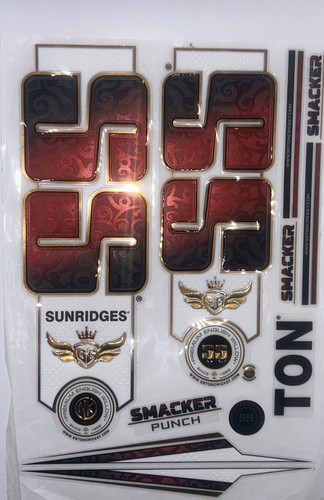 SS TON Smacker Bat 3D Embossed Stickers With chrome Finish. | eBay