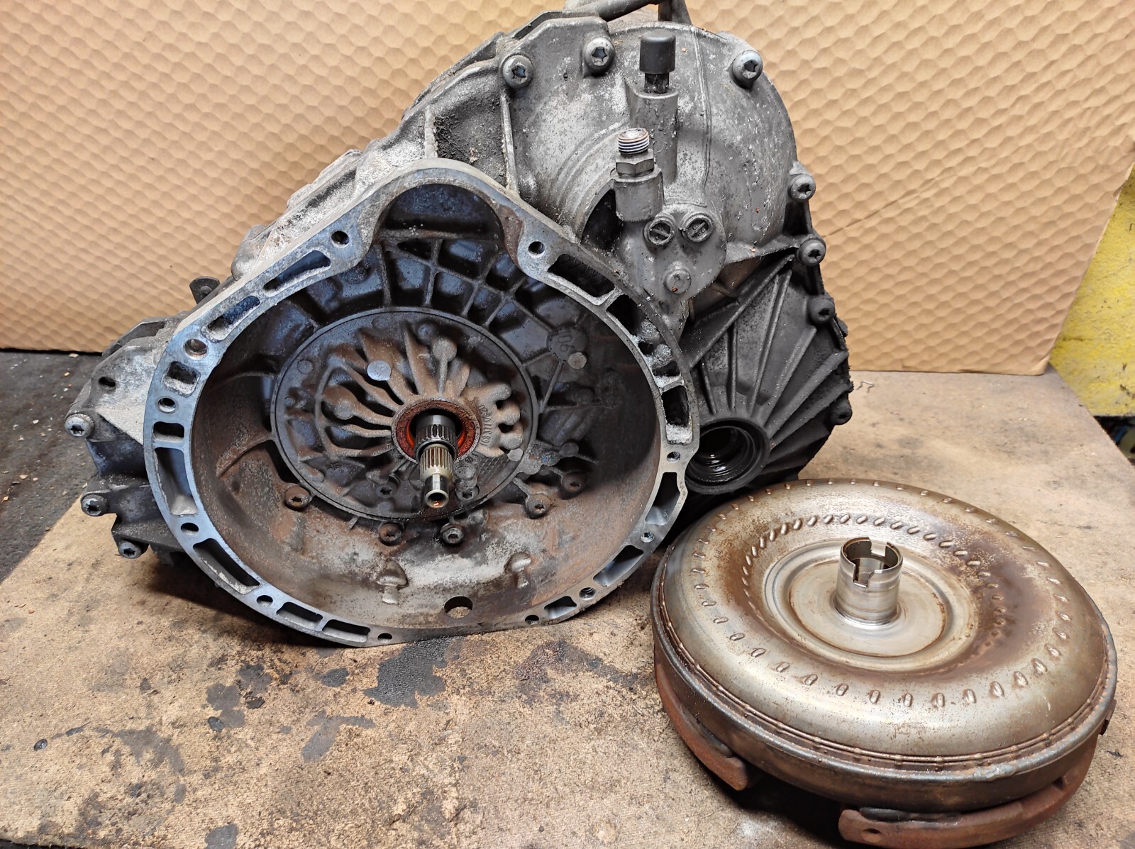 Mercedes-Benz A-Class W168 A170 CDI A1683703500 automatic gearbox ...
