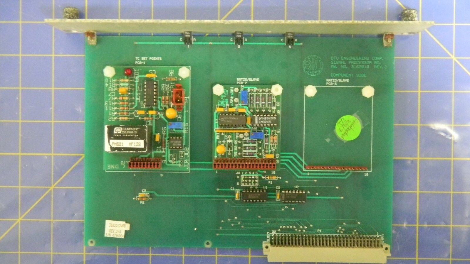 Bruce 3162012/V08 Rev 2/4, Signal Processor, PCB Assembly, Working When ...