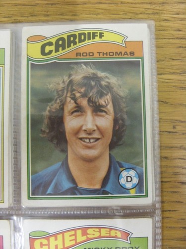 1978/1979 Cardiff City - Card No.287) Rod Thomas - Topps Chewing Gum ...