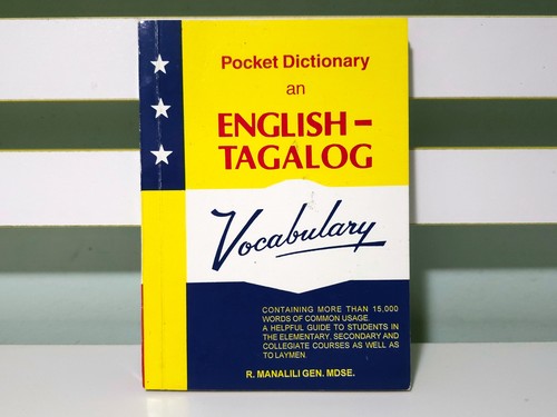 Pocket Dictionary: An English-Tagalog Vocabulary! By Felix Macvapinlac ...