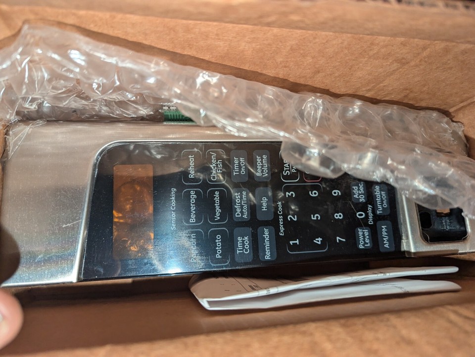 New Genuine OEM GE Microwave Control Panel Touchpad Assembly | eBay