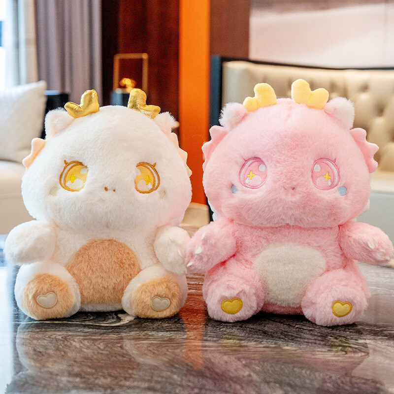 Popular New Doraemon Dragon Plush Toy Dragon Year Mascot Doll Sleeping ...