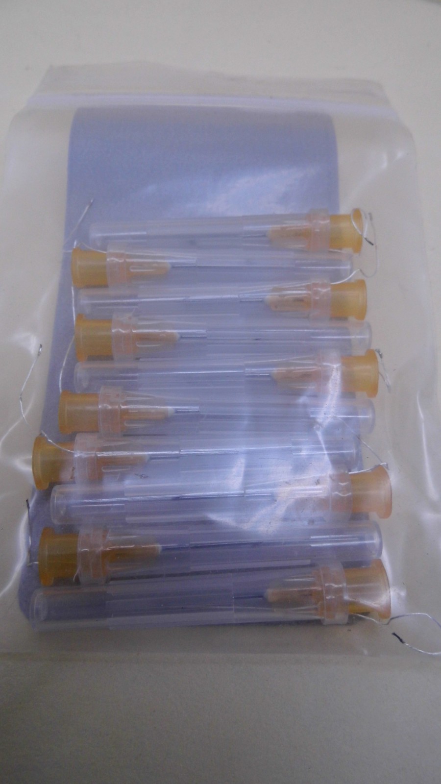 BAG OF 10 IVES EEG SWE-L 25 GAUGE X 16mm NEEDLE & 5cm SUBDERMAL WIRE ...