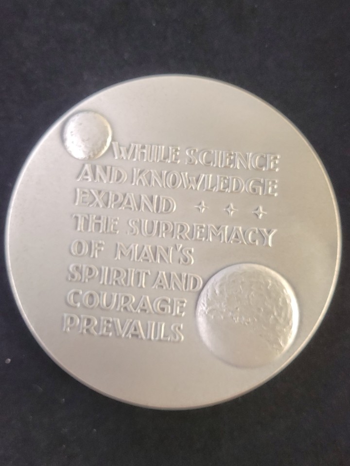 4.3 Troy Ounce .999 Fine Silver Medallic Art Company Apollo 13 Silver ...